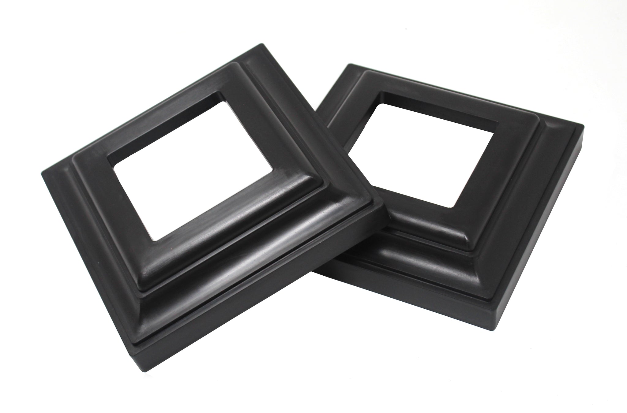 Post Trim Ring 3x3 Black Plastic Column Post Base Trim Ring for Column ...