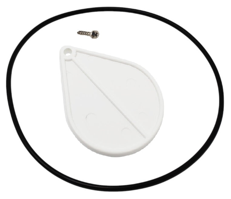 Equalizer Flap with Skimmer Bottom O-ring and Screw Float Valve Assemb ...