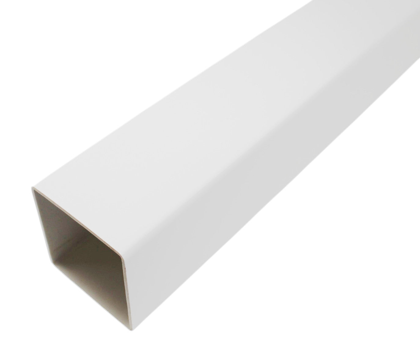 4 in. x 4 in. x 72 in. White Vinyl Post - Blank Surface – JSP Manufacturing