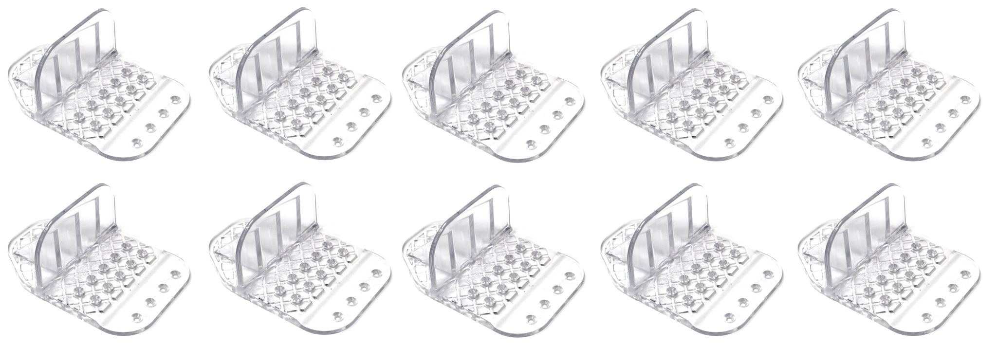 Clear Plastic Jumbo Glacier Snow & Ice Roof Guards Prevents Sliding Sn ...