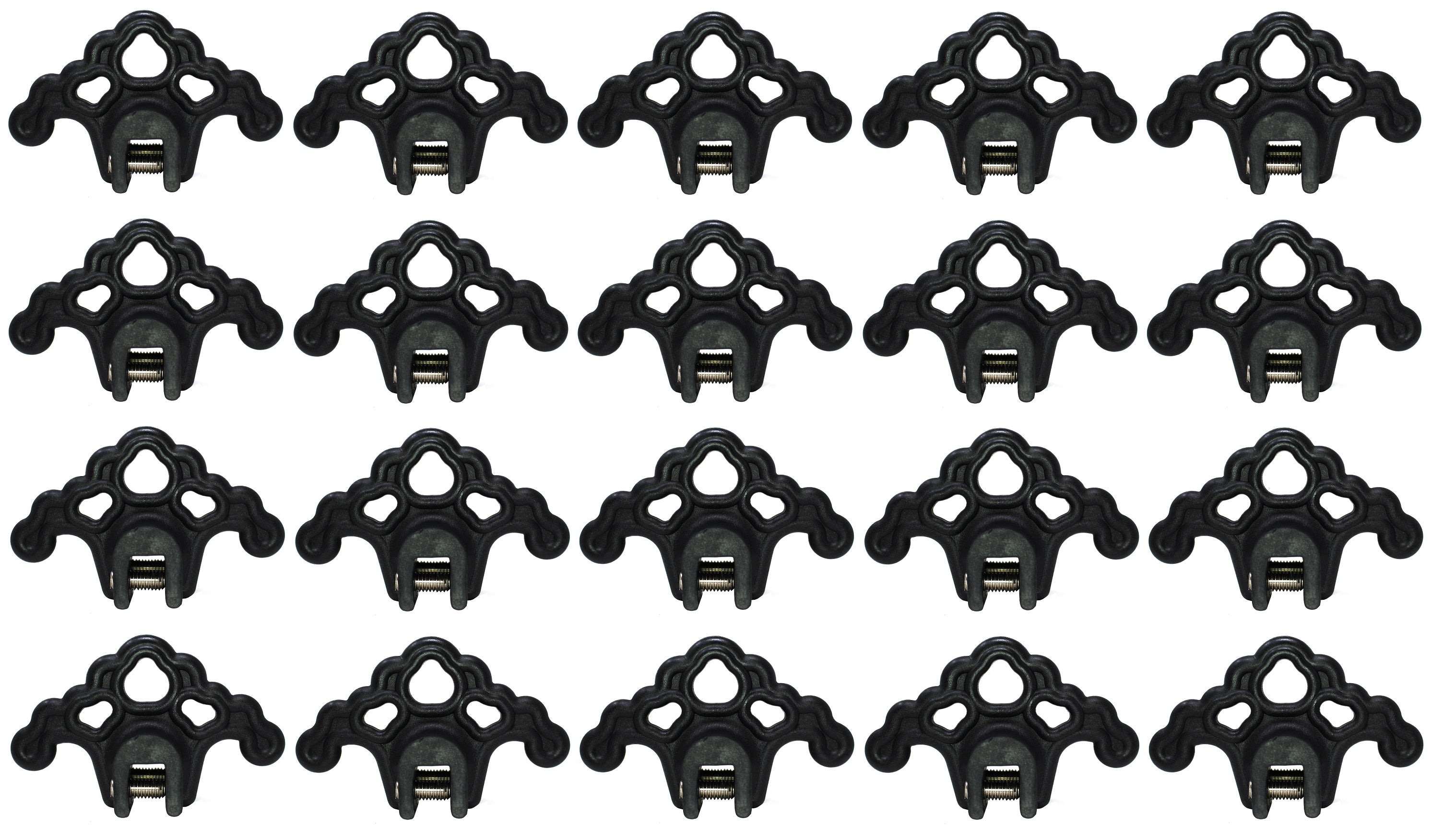 Black Plastic Roof Ice Guard Snow Guard Snow Stops for Standing Seam M ...