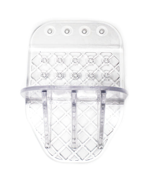 Clear Plastic Jumbo Glacier Snow & Ice Roof Guards Prevents Sliding Sn ...