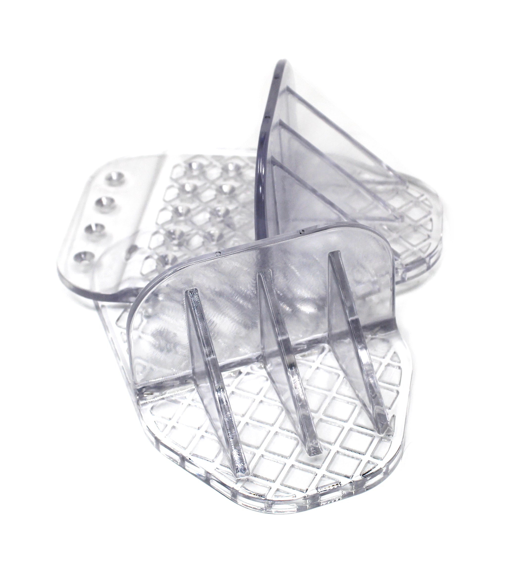 Clear Plastic Jumbo Glacier Snow & Ice Roof Guards Prevents Sliding Sn ...