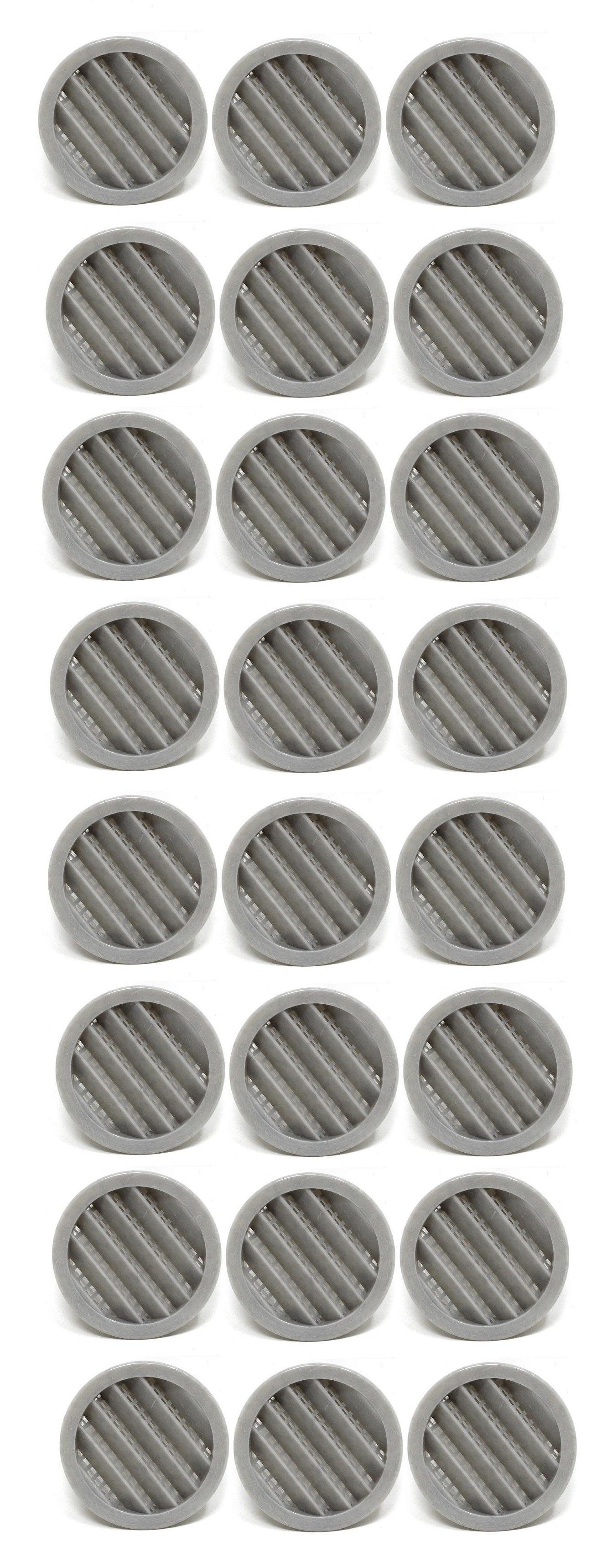 Roof Felt Vents Plastic Roof 8 X Black Plastic 70 Round Soffit Air ...