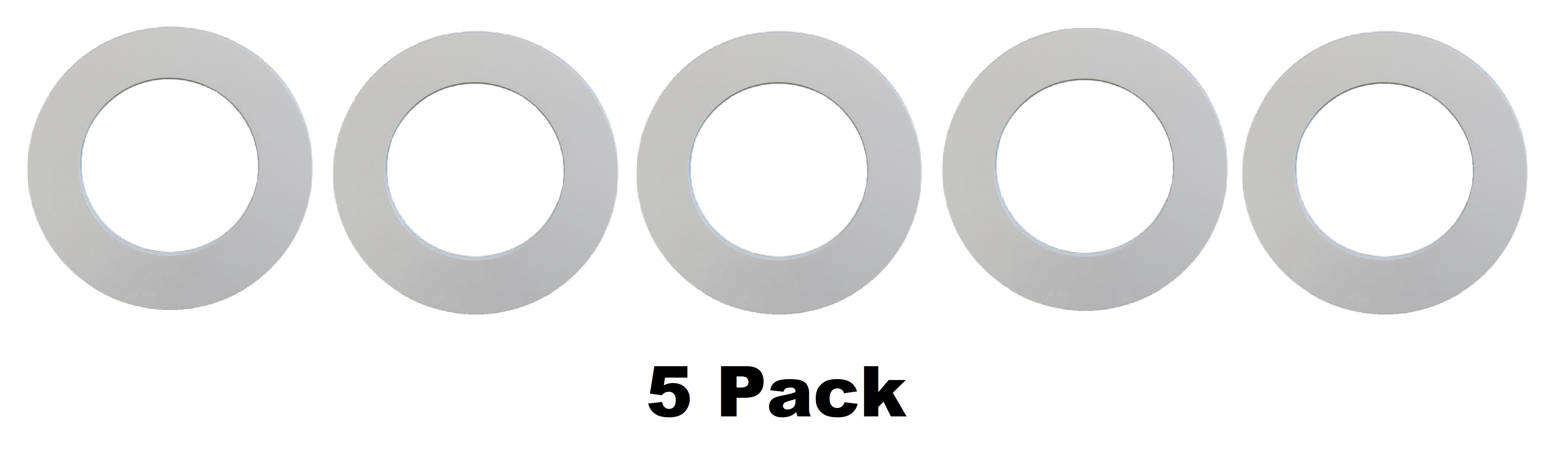Trim Rings Plastic Ring 8" Inch Recessed Light Ring For Can Lights Lig ...