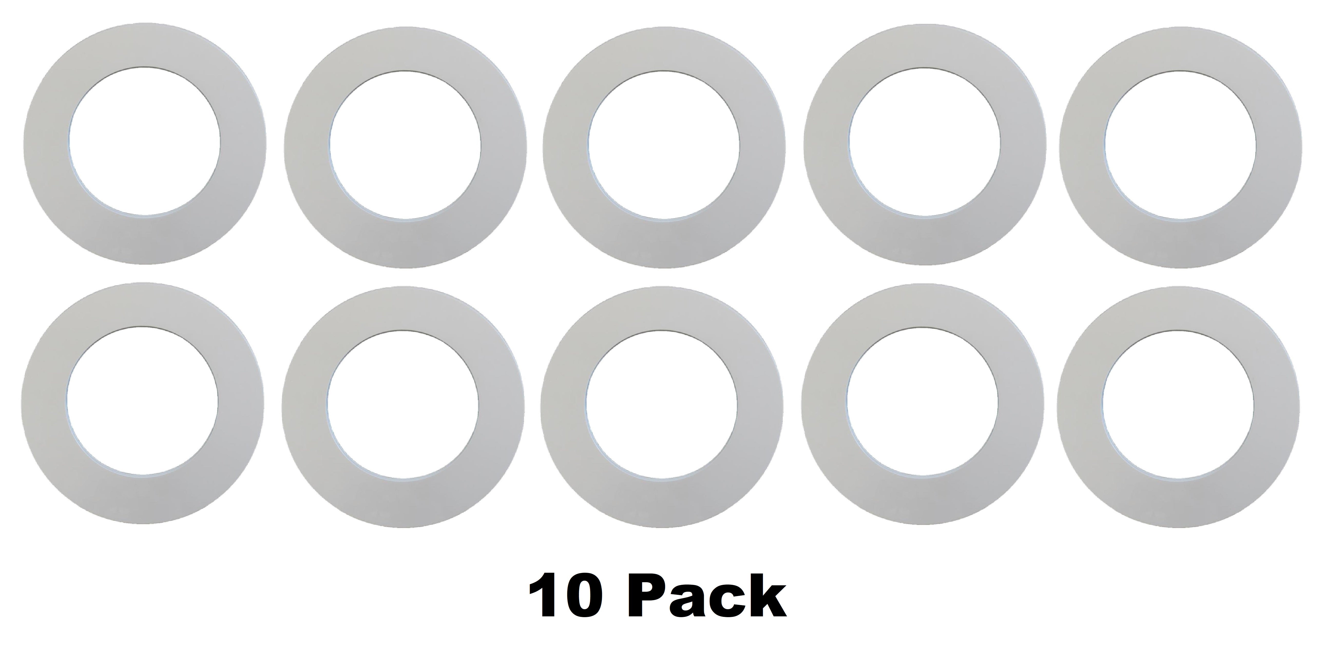 Trim Rings Plastic Ring 8" Inch Recessed Light Ring For Can Lights Lig ...