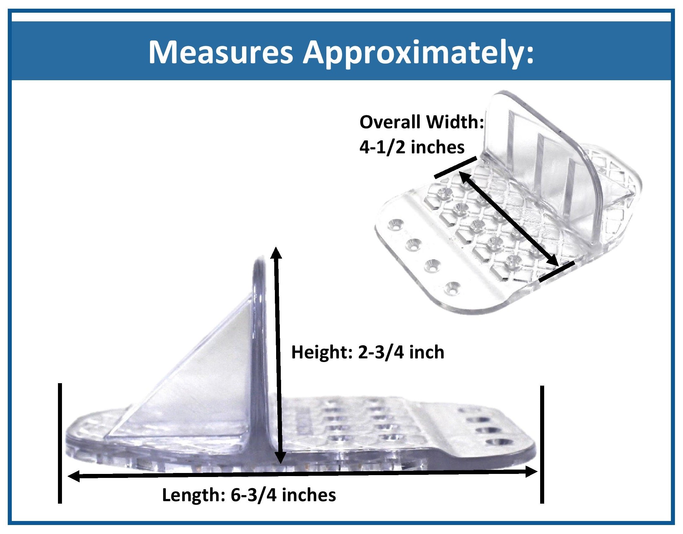 Clear Plastic Jumbo Glacier Snow & Ice Roof Guards Prevents Sliding Sn ...