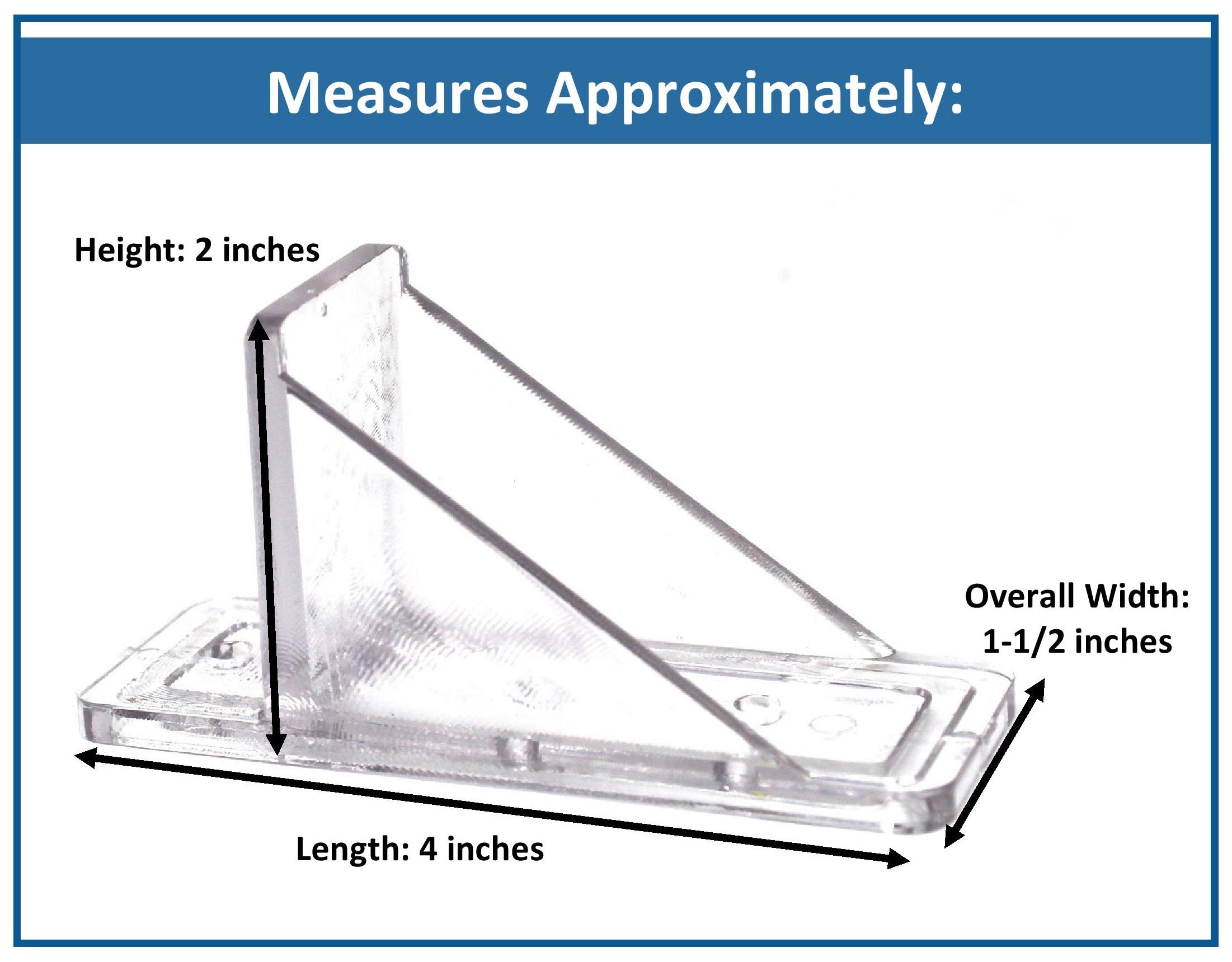 100 Pack Recycled Clear V2-Mini Roof Guard Snow & Ice Guard Prevent Sl – JSP Manufacturing