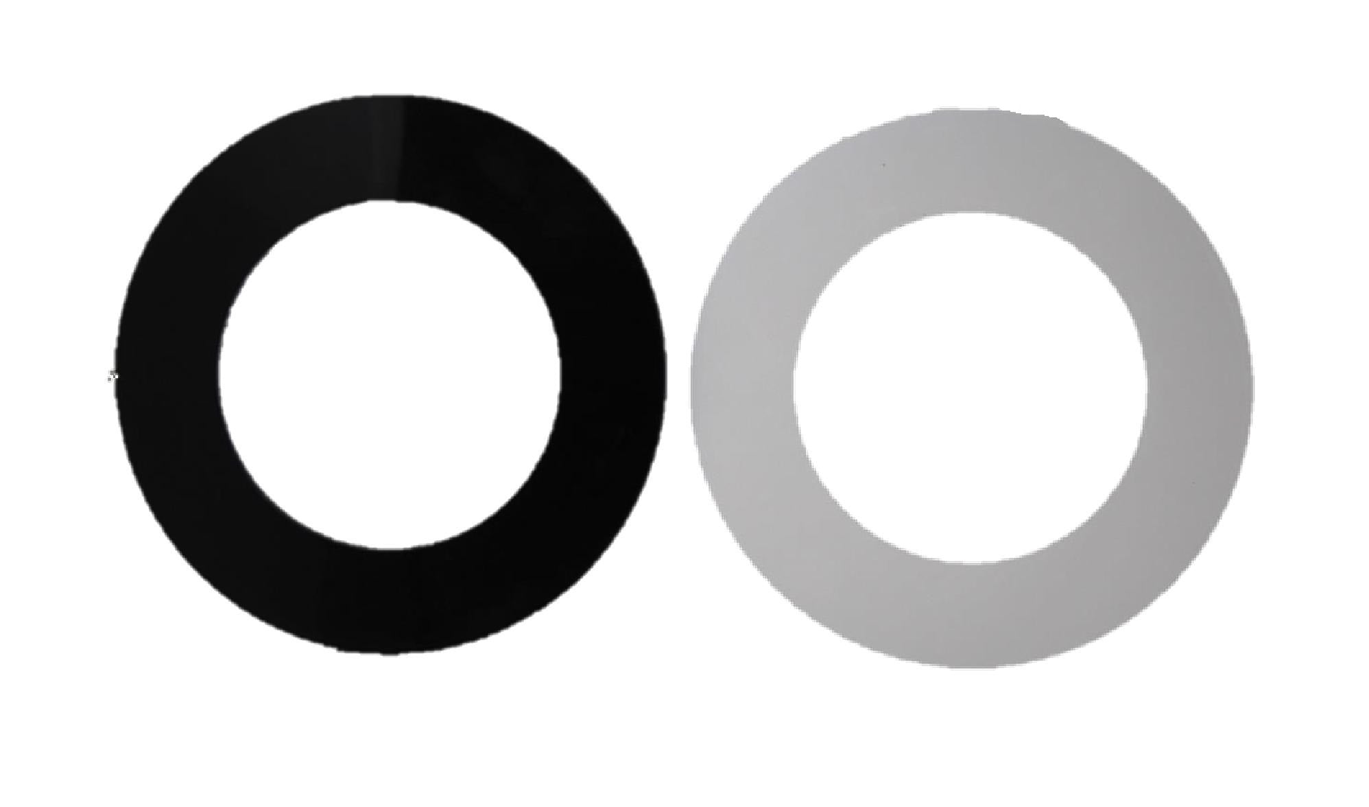 Trim Rings Plastic Ring 8" Inch Recessed Light Ring For Can Lights Lig ...