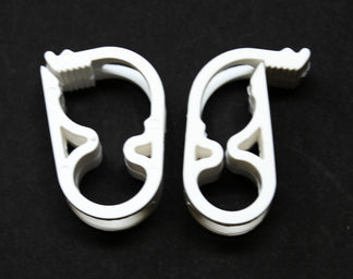 Large Tubing / Siphon Hose Shut Off Plastic Pinch Clamp Fits 7/16 in O ...