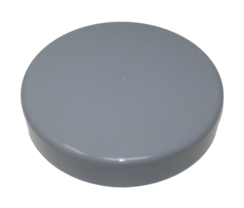 Grey Flat Dock Piling Cap / Piling Cover From 8, 9, 10 & 12"- Heavy Du ...