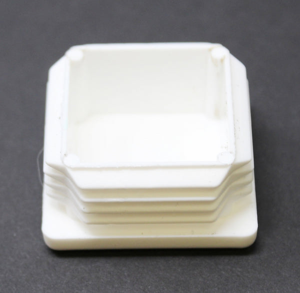 Tubing Caps 3" Square White Plastic end caps for square tubing 3x3 8-1 ...