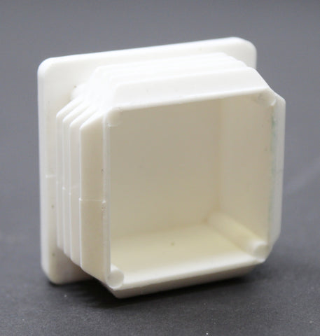 Tubing Caps 3" Square White Plastic end caps for square tubing 3x3 8-1 ...