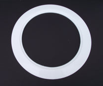 White Light Trim Ring Recessed Can 6" Inch Regular Sized Lighting Fixt ...