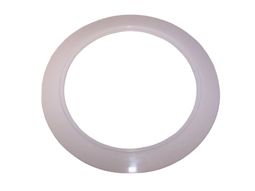 White Light Trim Ring Recessed Can 6" Inch Regular Sized Lighting Fixt ...